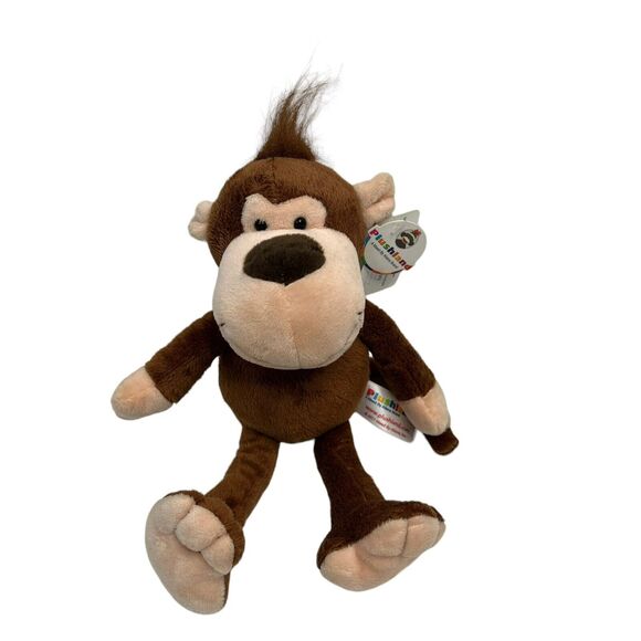 Plushland | Toys | Plushland Chimp Monkey Big Snout Nose Cartoon Brown ...
